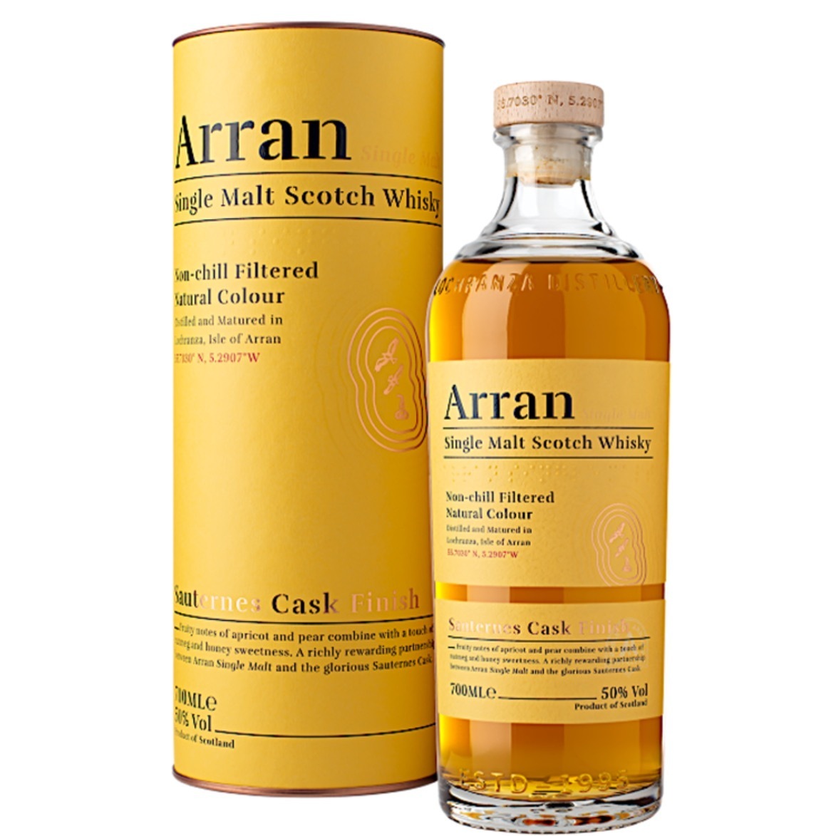 Arran Sauternes Cask Single Malt Scotch Whisky