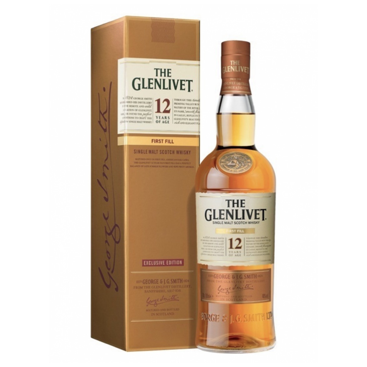 Glenlivet 12 Years Old Single Malt Scotch Whisky