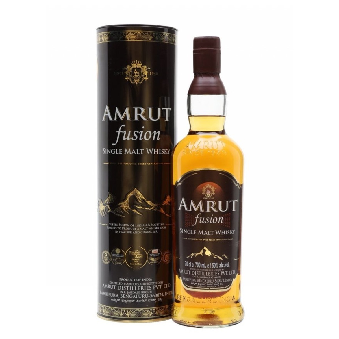 Amrut Fusion Indian Single Malt Whisky