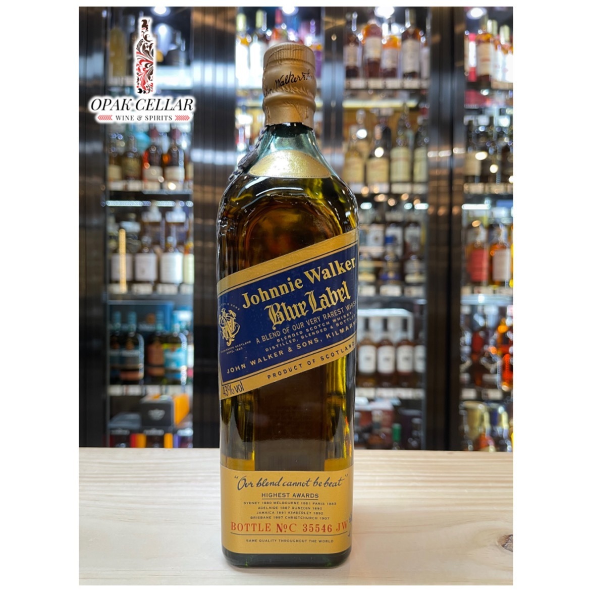 Johnnie Walker Blue Label 1990s 750ml