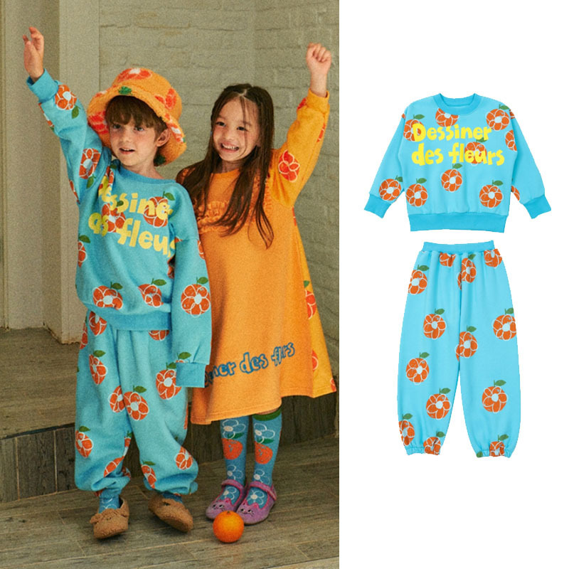 Orange Flower Set