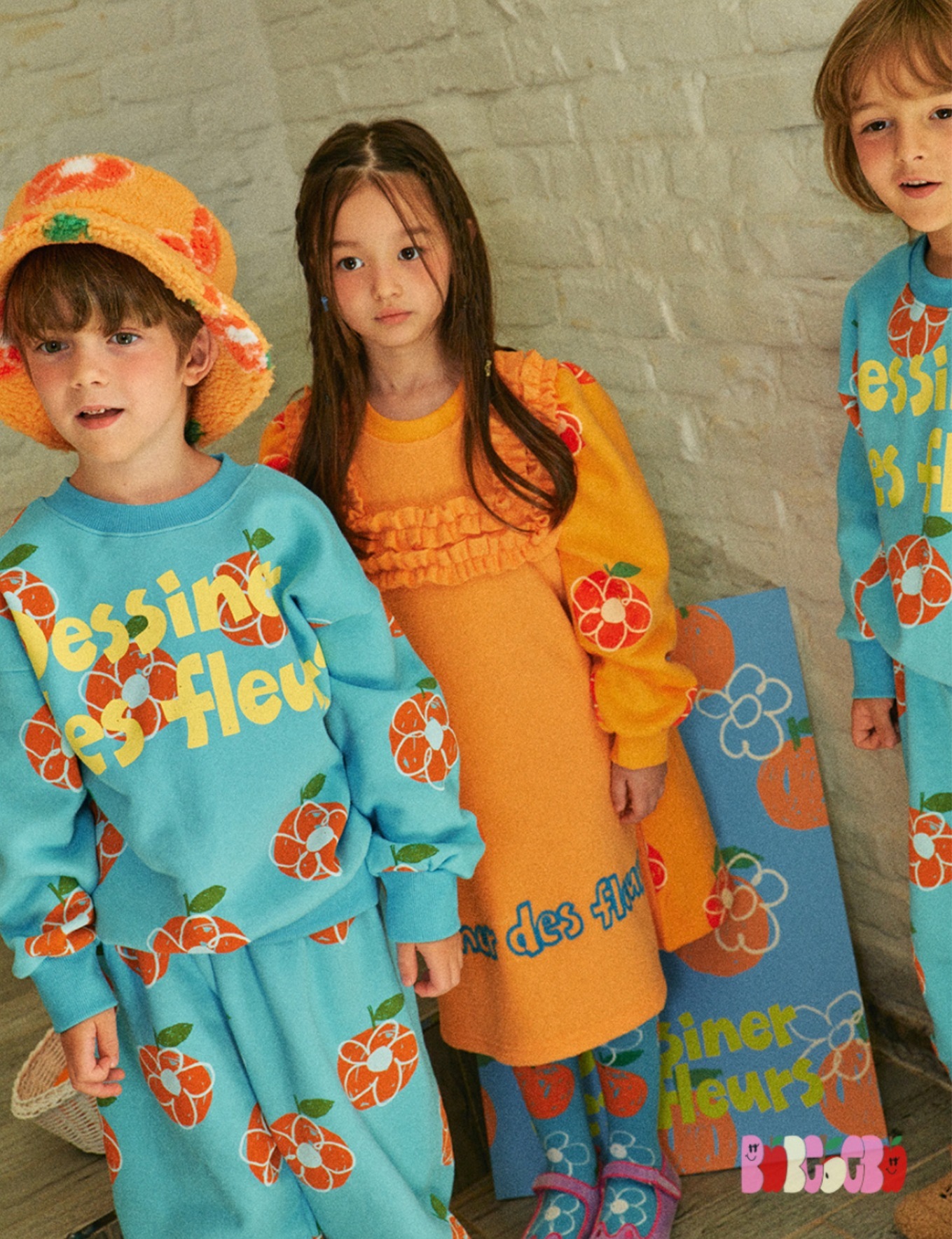 Orange Flower Set