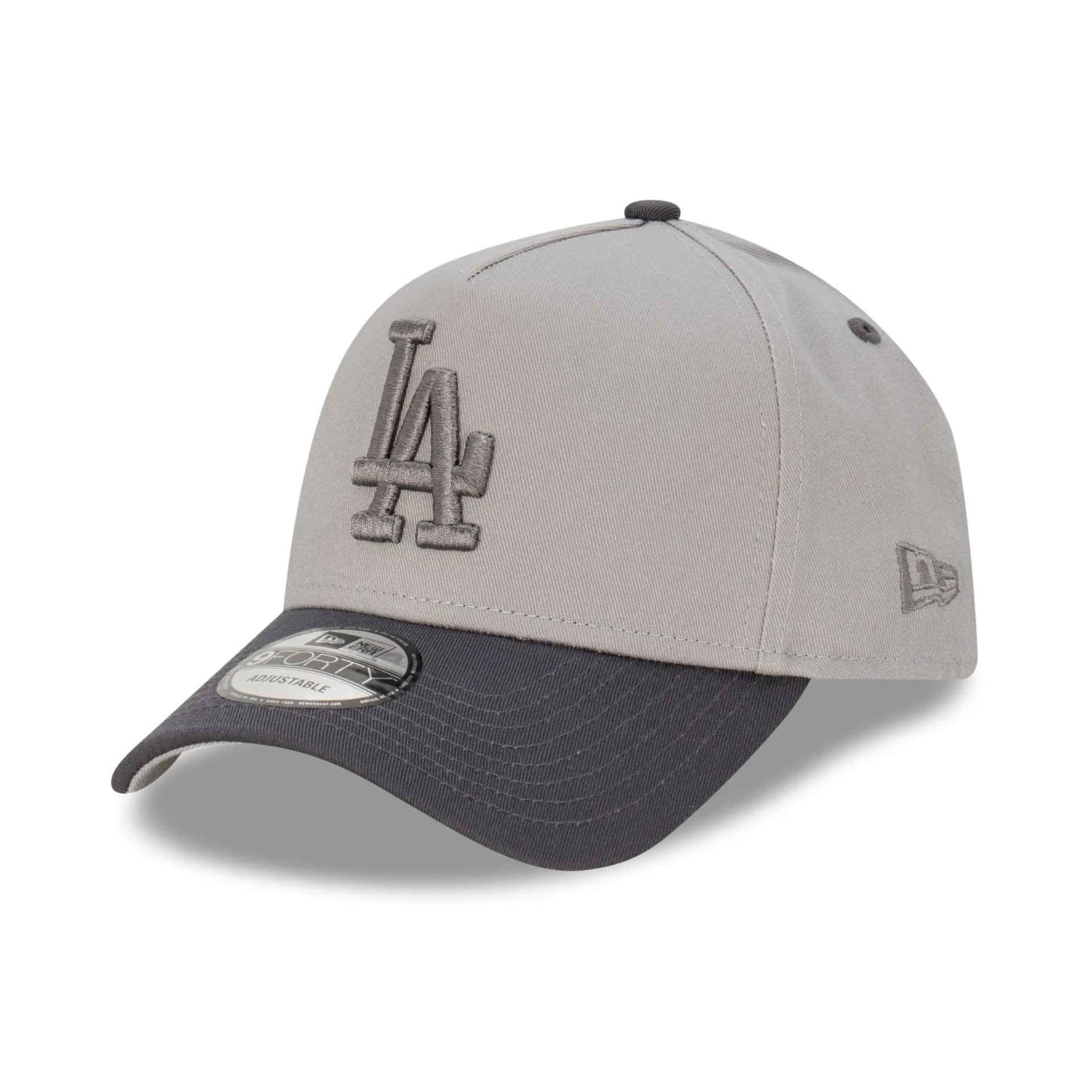 New Era - Los Angeles Dodgers Overcast 940 A-Frame Grey