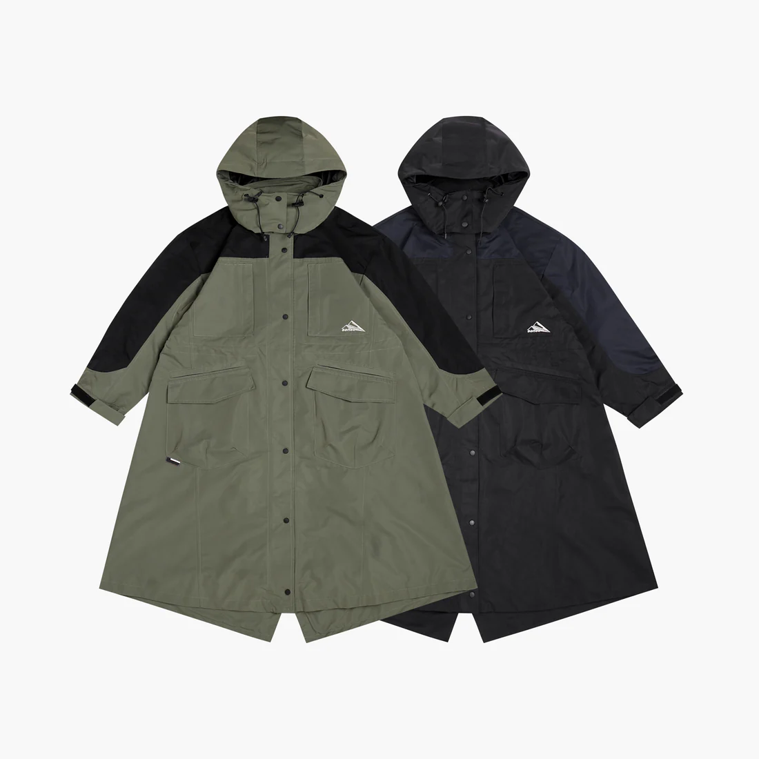 SENSE Waterproof Hooded Long Shell Parka
