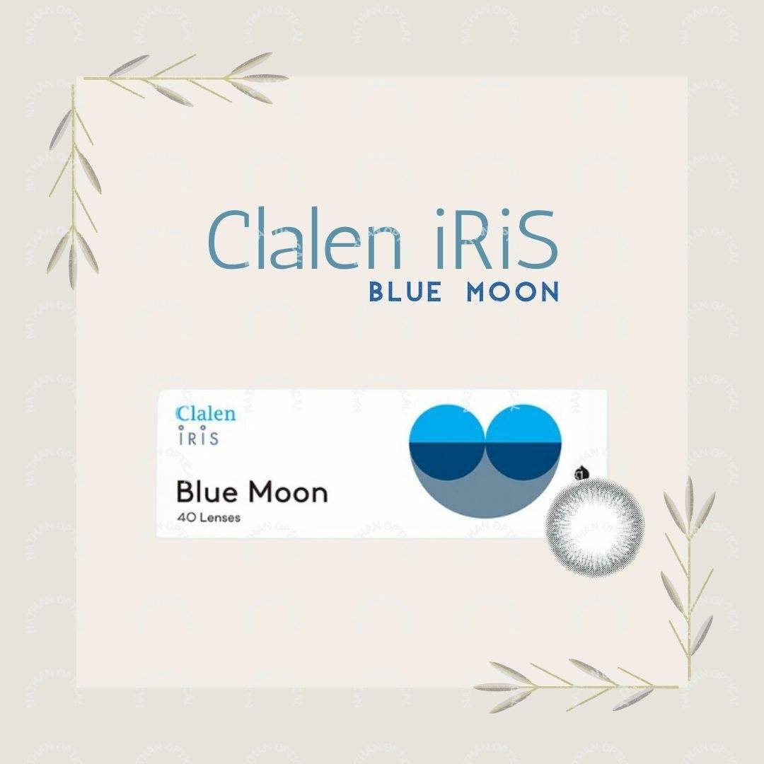 CLALEN 1DAY IRIS BLUE MOON | 每日即棄彩妝隱形眼鏡