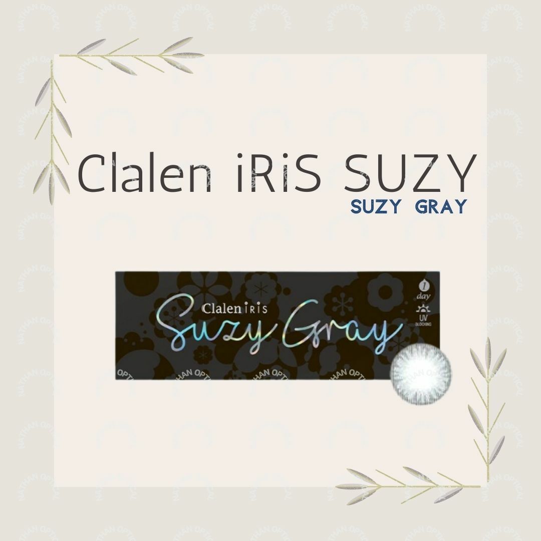 CLALEN 1DAY IRIS SUZY GRAY（秀智灰）｜每日即棄彩妝隱形眼鏡