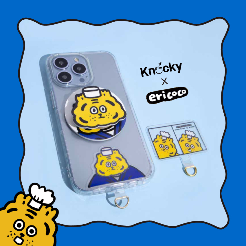 【Knocky x ericoco】插畫聯名商品｜Knocky！敲響你生活中的幸運