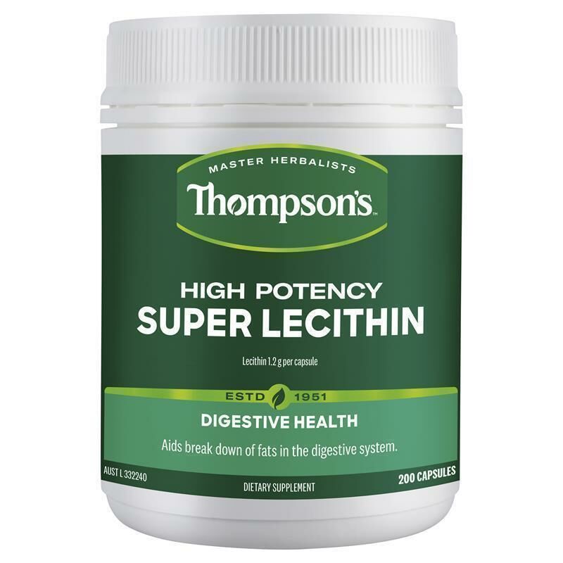 Thompsons Super Lecithin GM Free 卵磷脂120粒