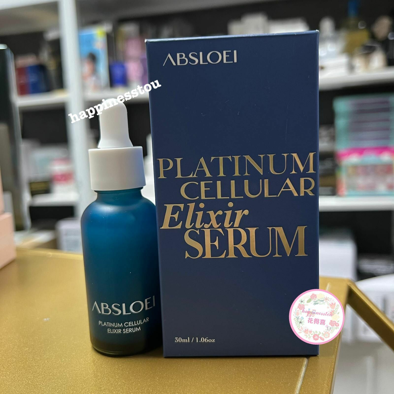 瑞士ABSLOEI 18 Platinum Cellular Elixir Serum 鉑金逆齡精華 30ml