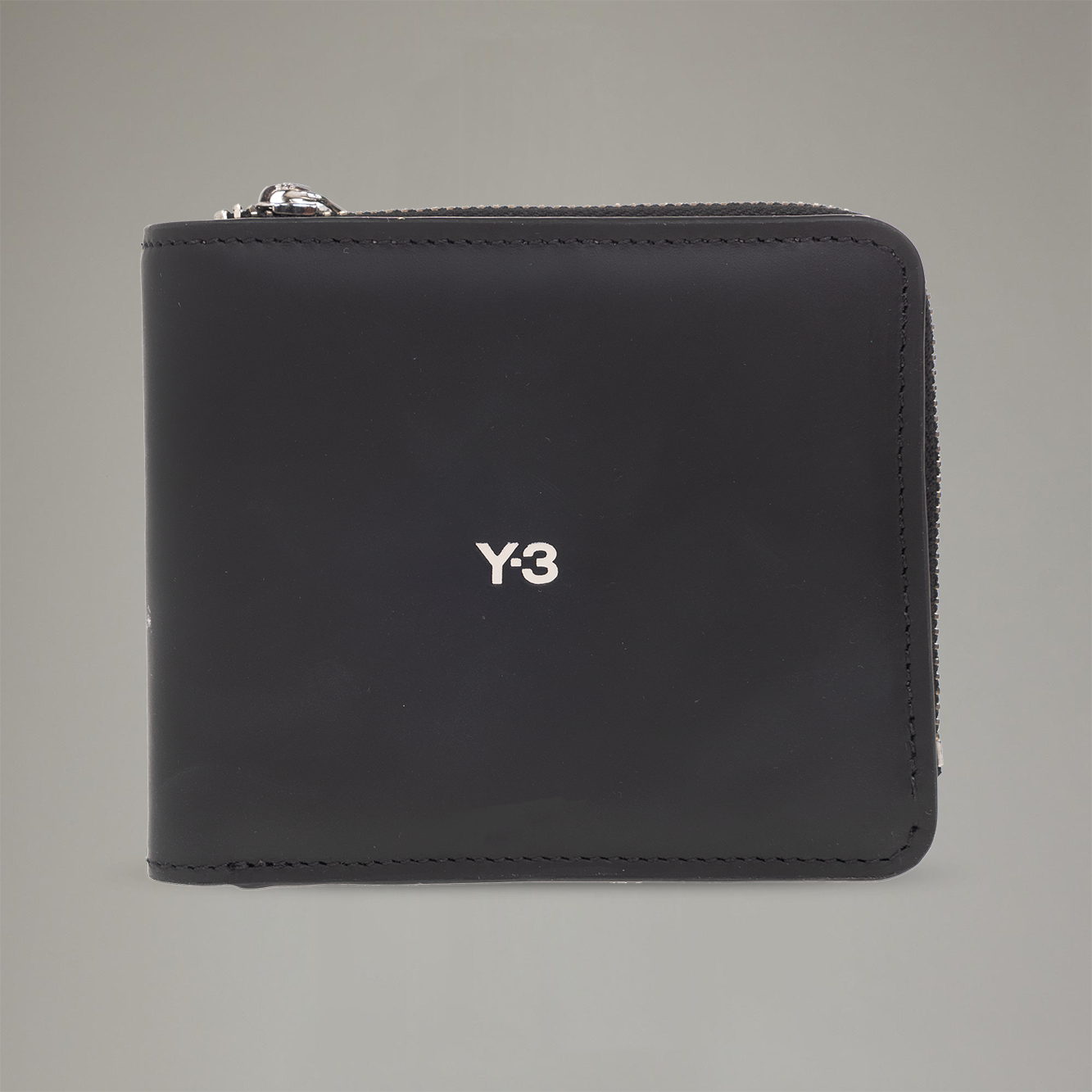 Y-3 WALLET 頂級皮革短夾 - 黑 】