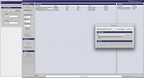 ZYNAPTIQ TIME FACTORY II Plugin 時間拉伸與音高調整 (序號下載版)
