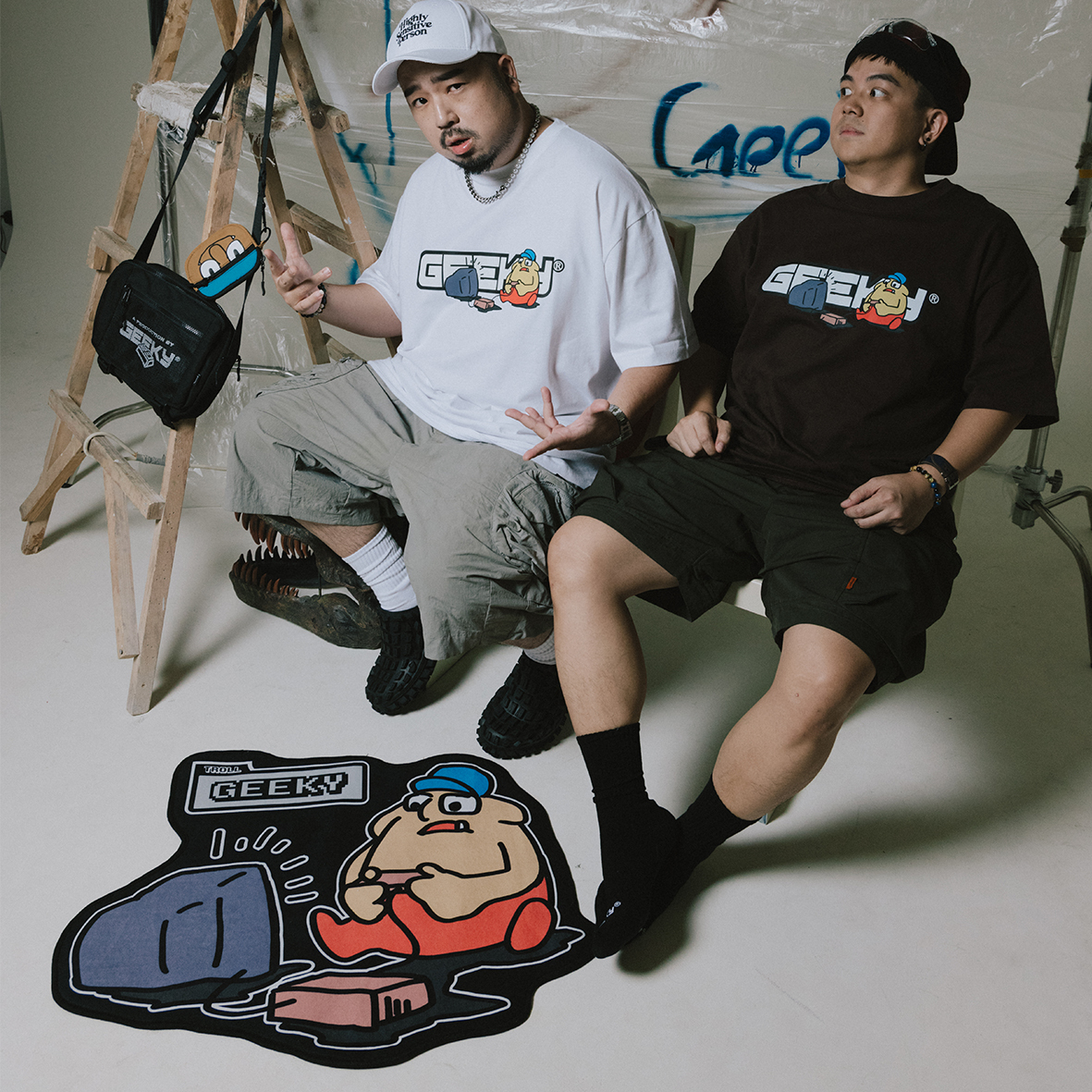 GEEKY X 6tan 聯名巨魔地墊