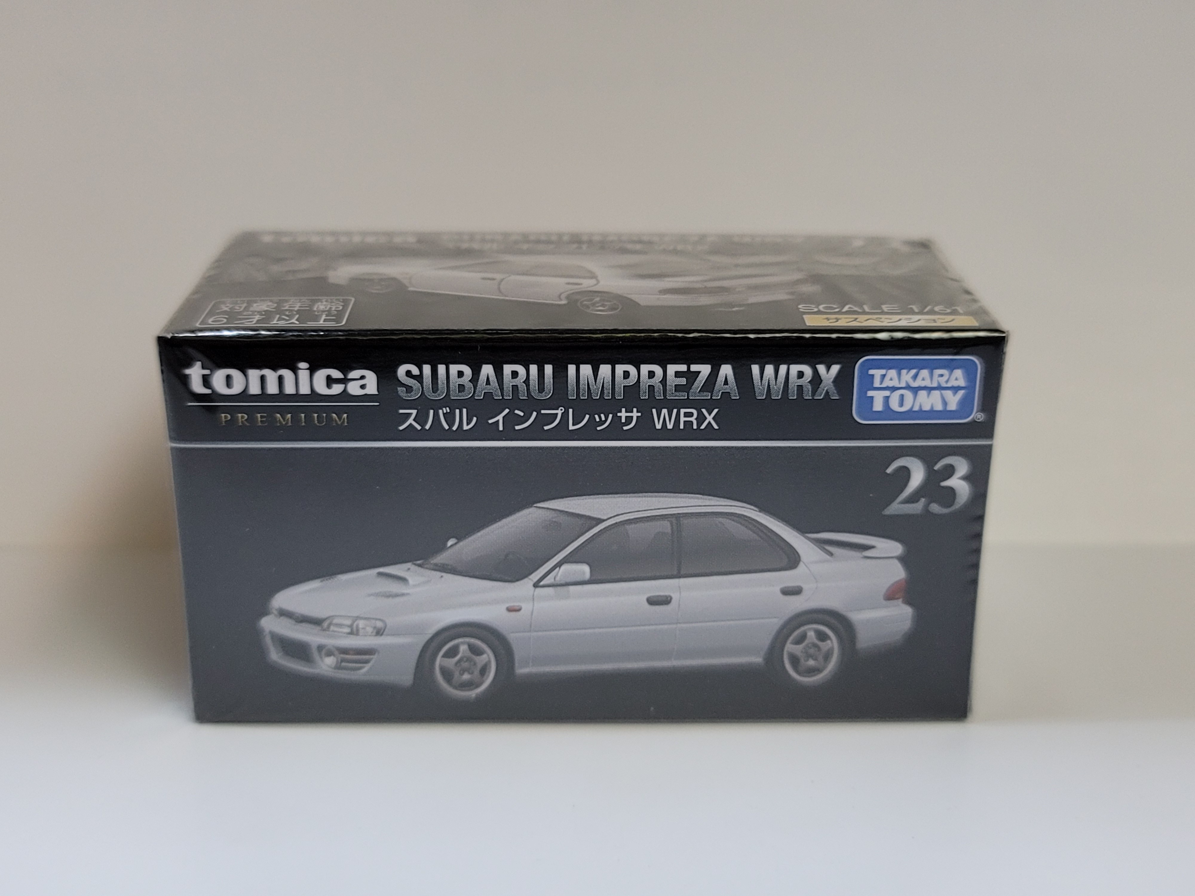 日版Tomica Premium 23 Subaru Impreza WRX