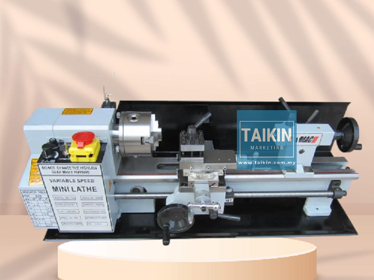 Mini Lathe Machine Variable Speed 550W Single Phase Met
