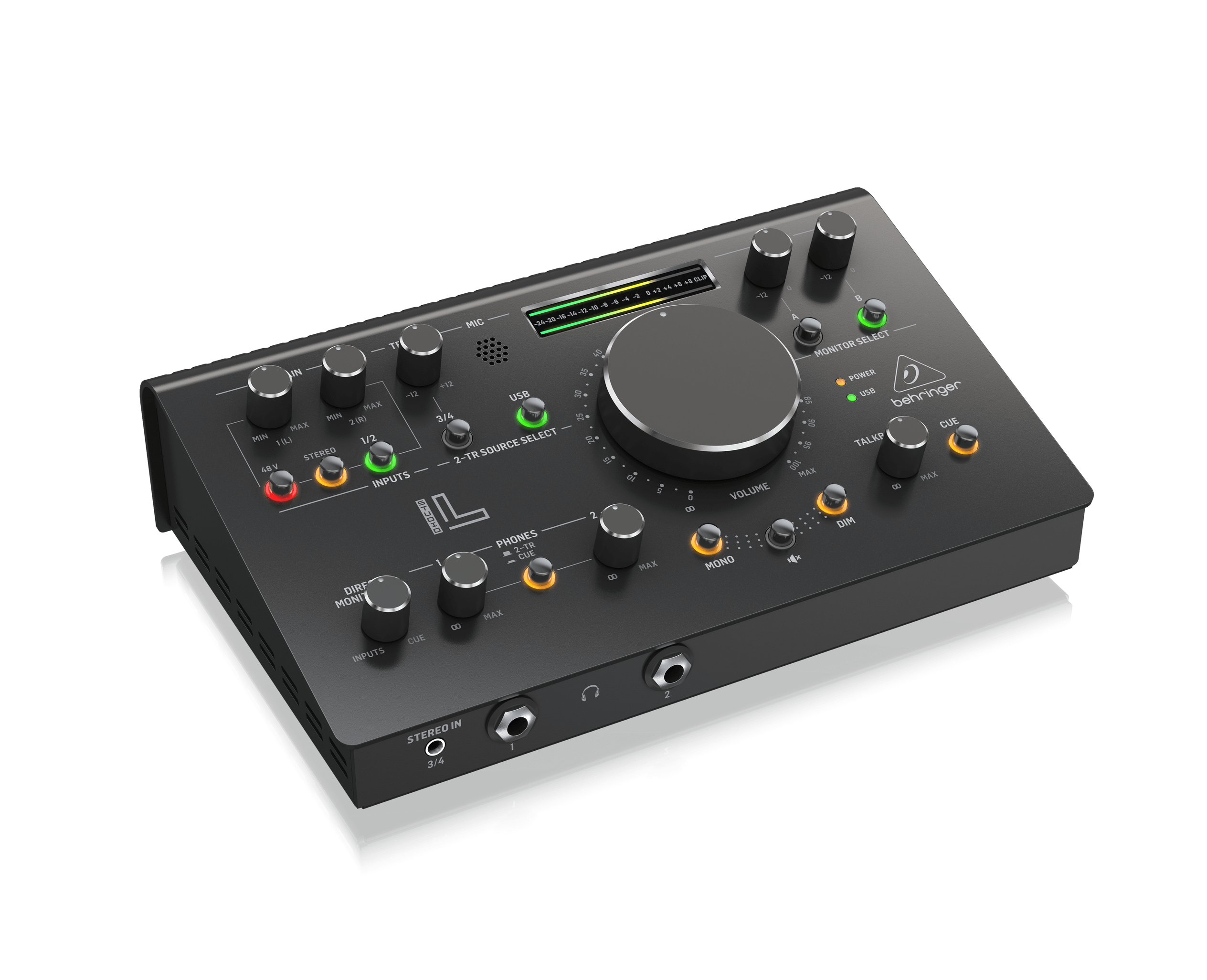 BEHRINGER STUDIO L Monitor Controller 92 kHz 2x2 USB