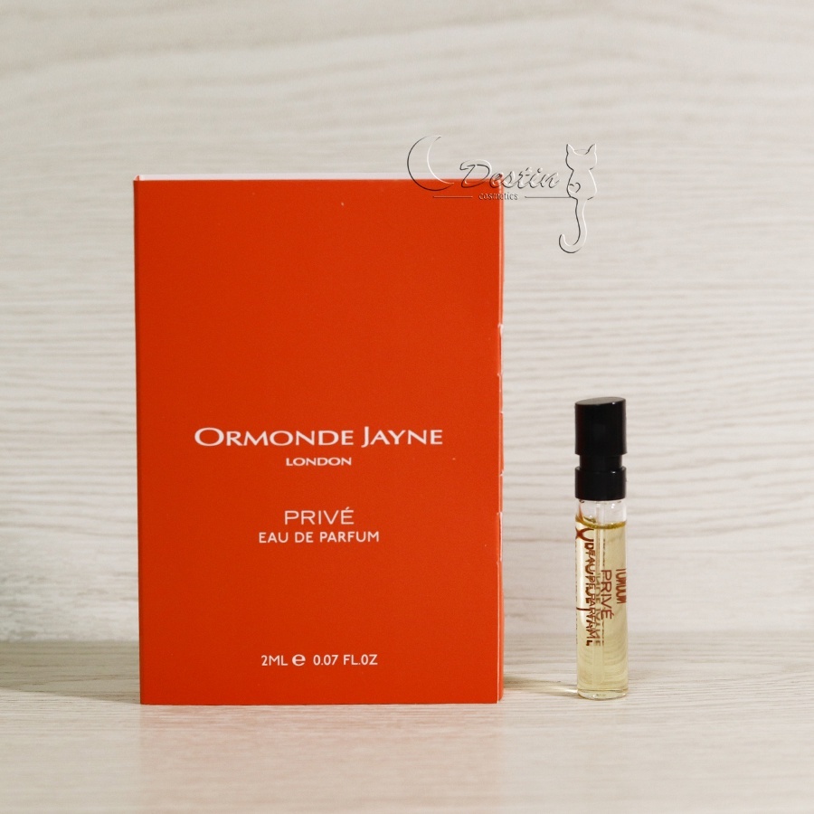 Ormonde Jayne OJ 私人訂製 Prive 中性淡香精 2mL 可噴式 試管香水 全新