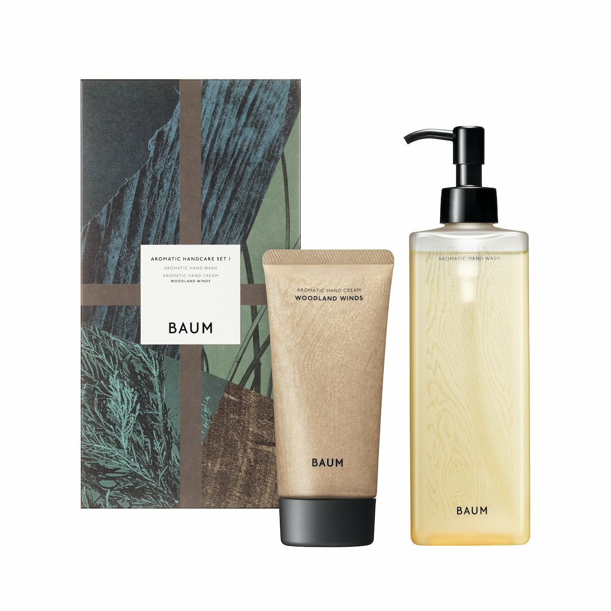 [限定] BAUM Aromatic Hand Care Set 1 森林芳香護手套裝