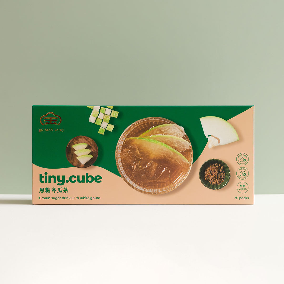 tiny.cube 黑糖冬瓜茶｜即沖即飲30秒速溶｜金滿堂黑糖飲品專賣店