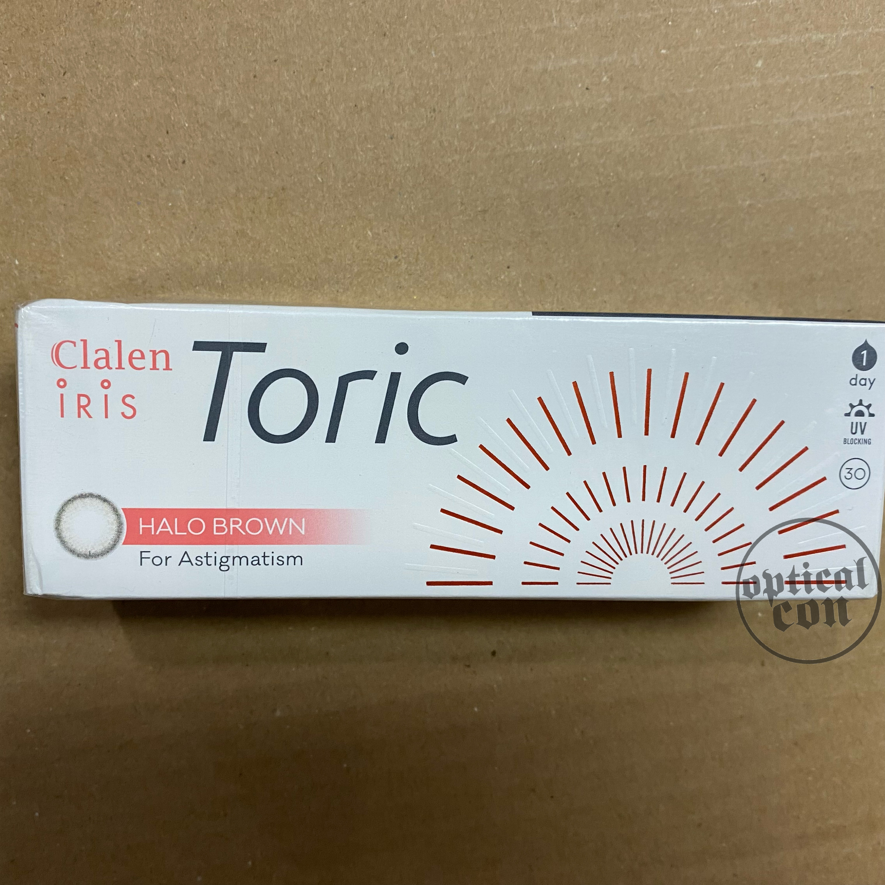 （韓國直送，平行進口）Clalen Iris Halo One Day Toric (散光COLOR)
