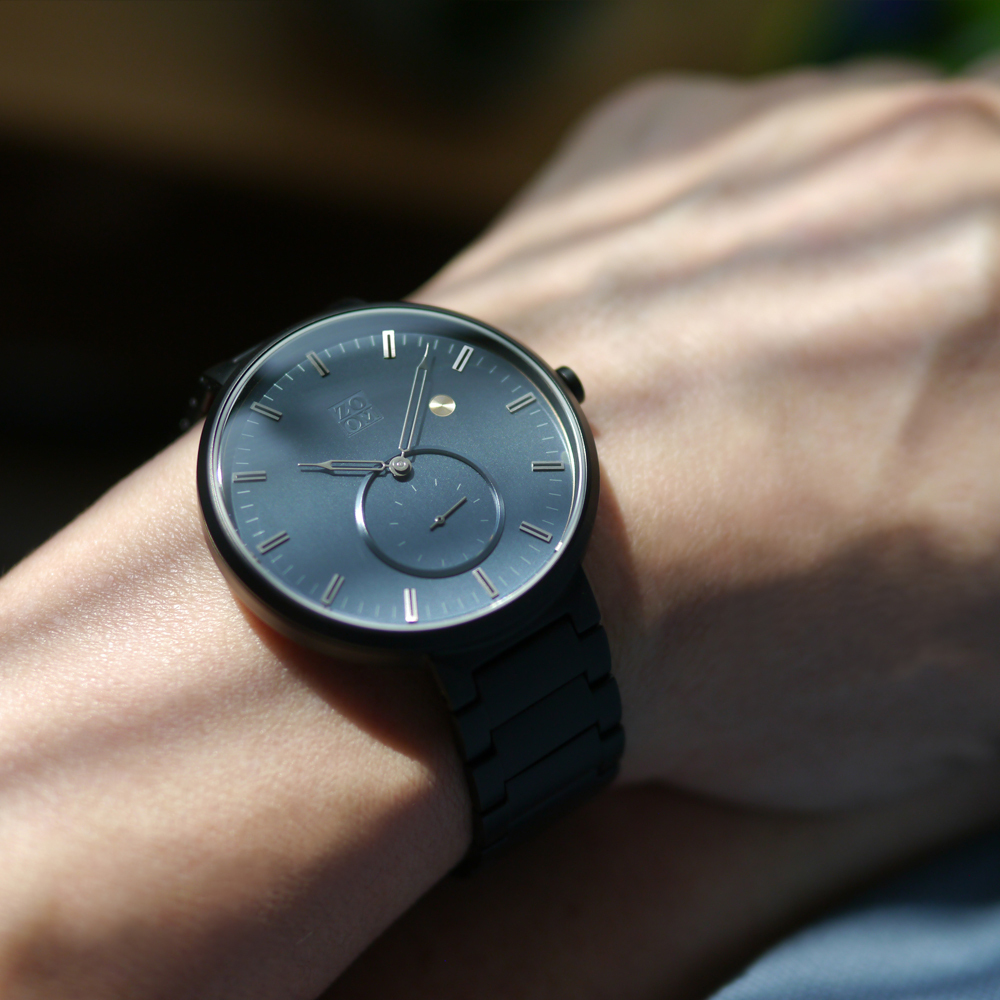 ORBIT 3907 軌跡小秒腕錶 | 藍