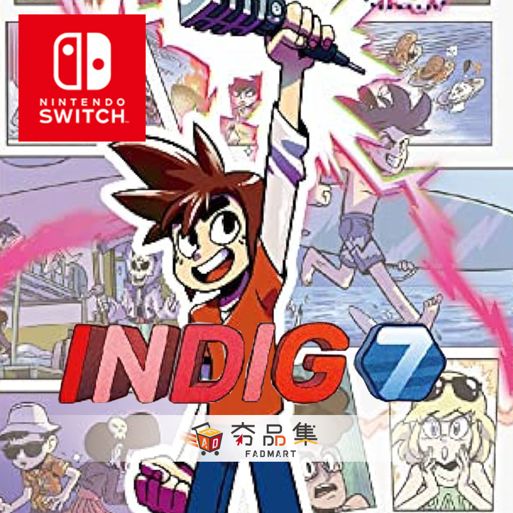 任天堂 Switch NS 靛藍色7 : 愛的冒險 Indigo 7 國際版 支援中文 全新現貨