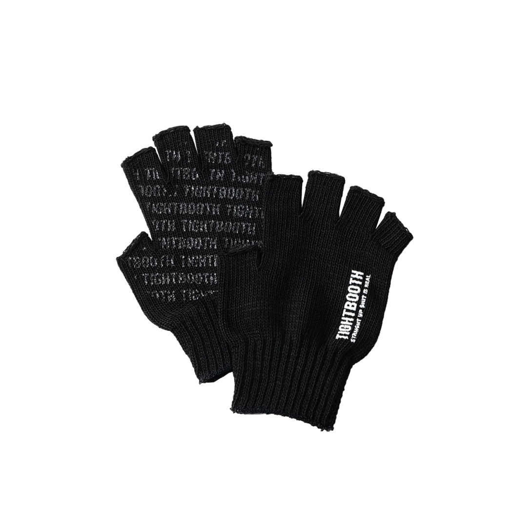 TIGHTBOOTH 23F/W LOGO FINGERLESS GUNTE