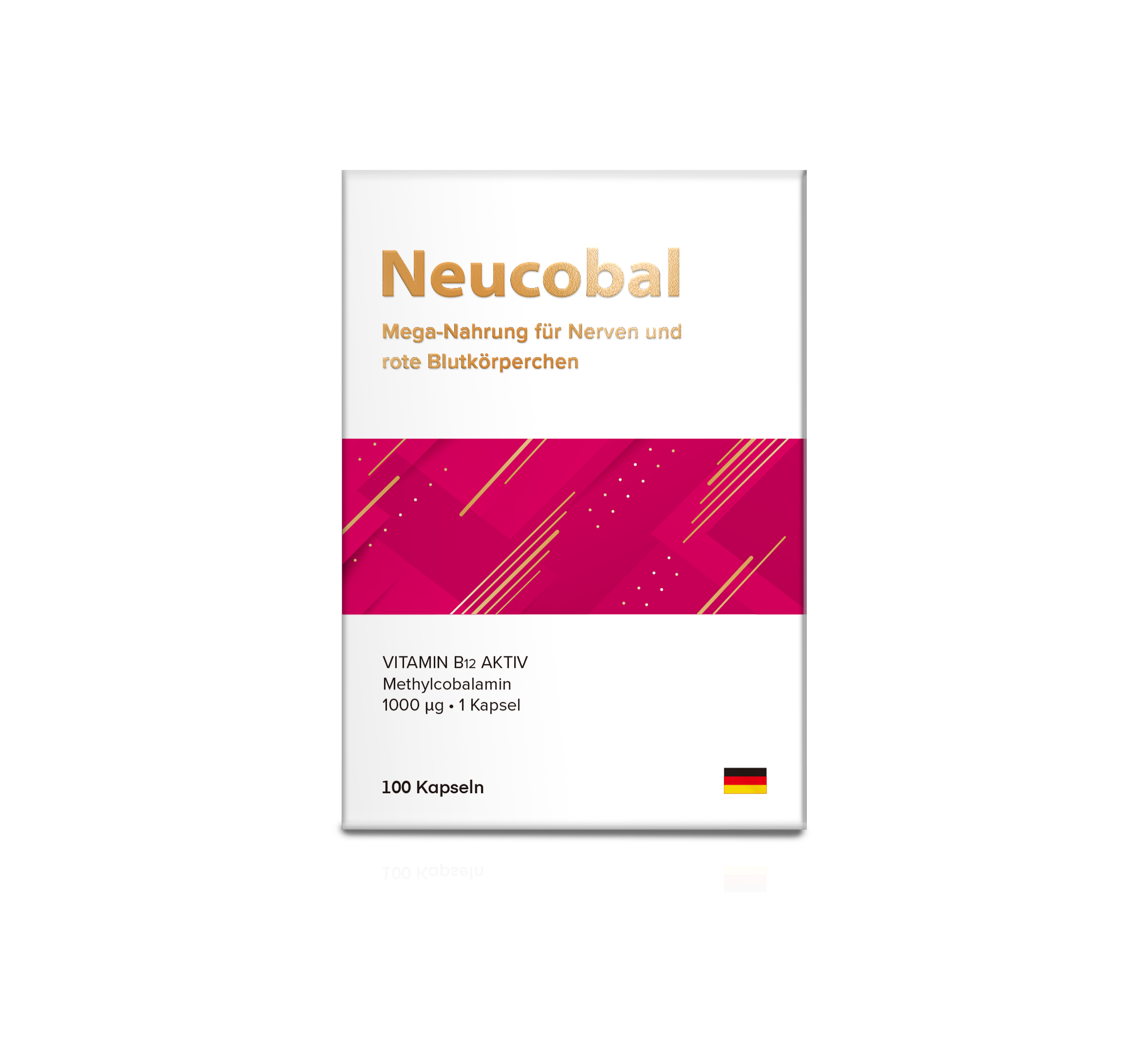 【Neucobal 神寶】德國神寶B12 -高單位活性甲基B12 (原產地: 德國) 100粒