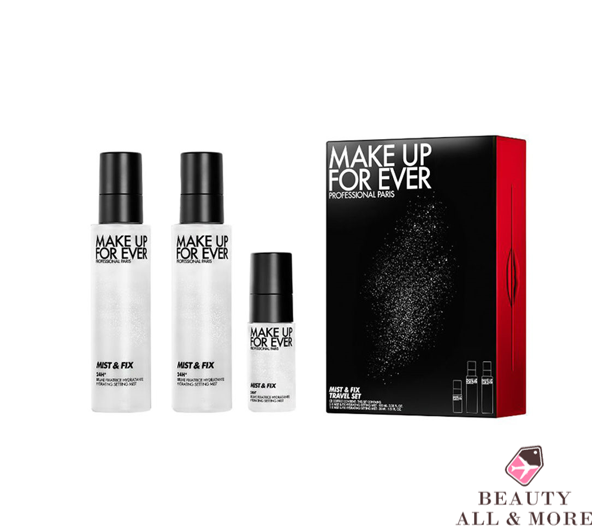 MAKE UP FOREVER-Mist & Fit Travel Set (100ml x2, 30ml x