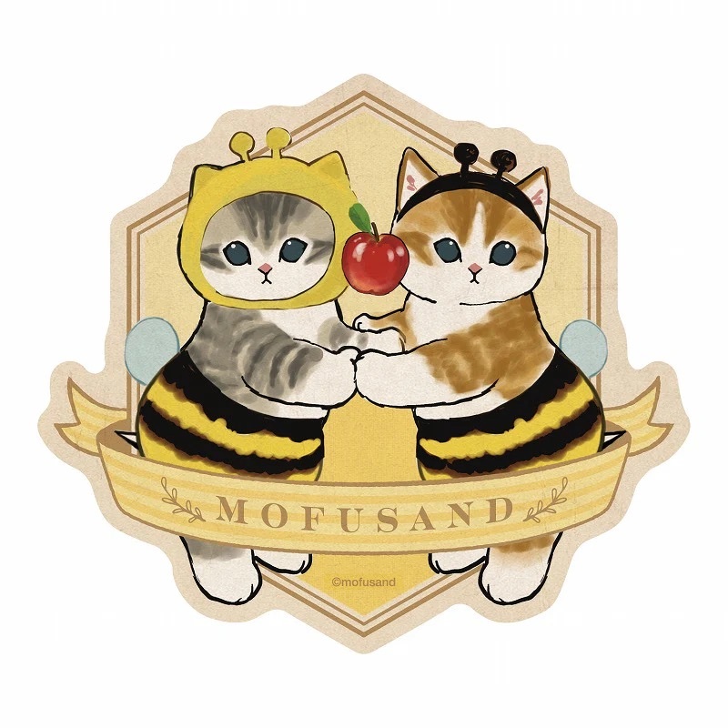 mofusand 旅行貼紙 (8) Hachi-nyan B