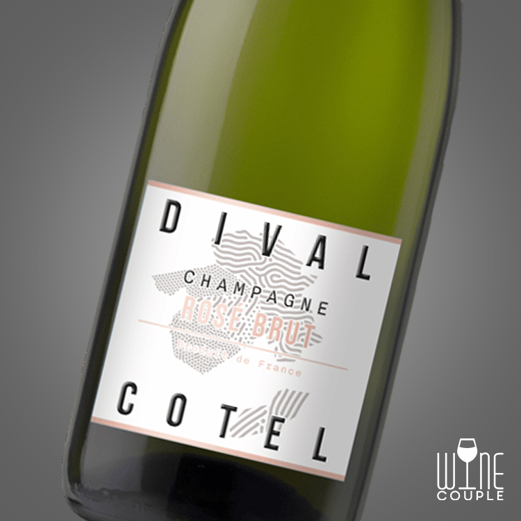 Dival Cotel Champagne Rose Brut NV 丨Wine Couple 醇酒伴侶