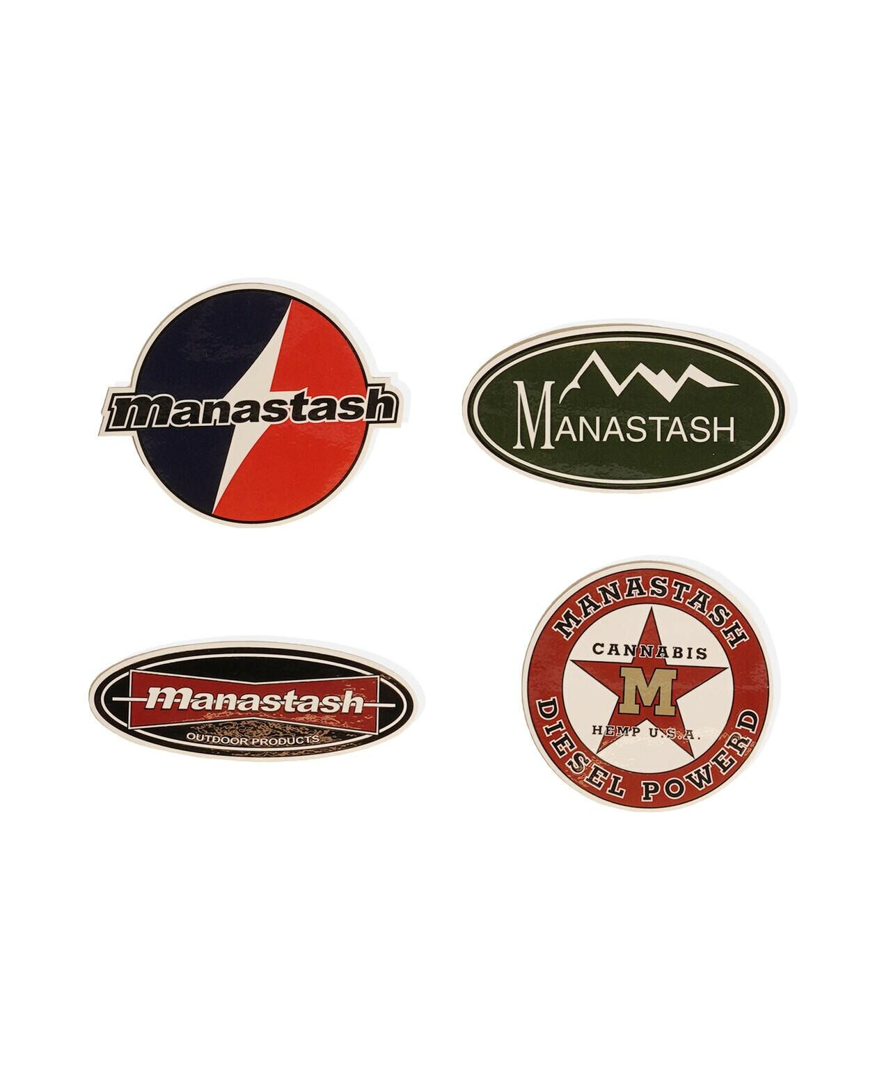 MANASTASH CLASSIC LOGO STICKER SET-『 XLAND