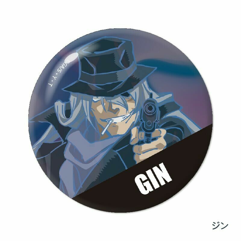 名偵探柯南 日版 閃亮 襟章 Vol.1 (EYEUP) (琴酒)