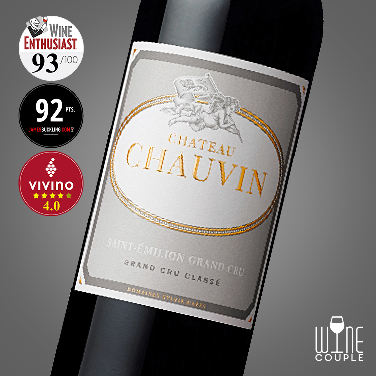 Chateau Chauvin丨舒文酒莊丨Saint Emilion GCC丨Wine Couple 醇酒伴侶
