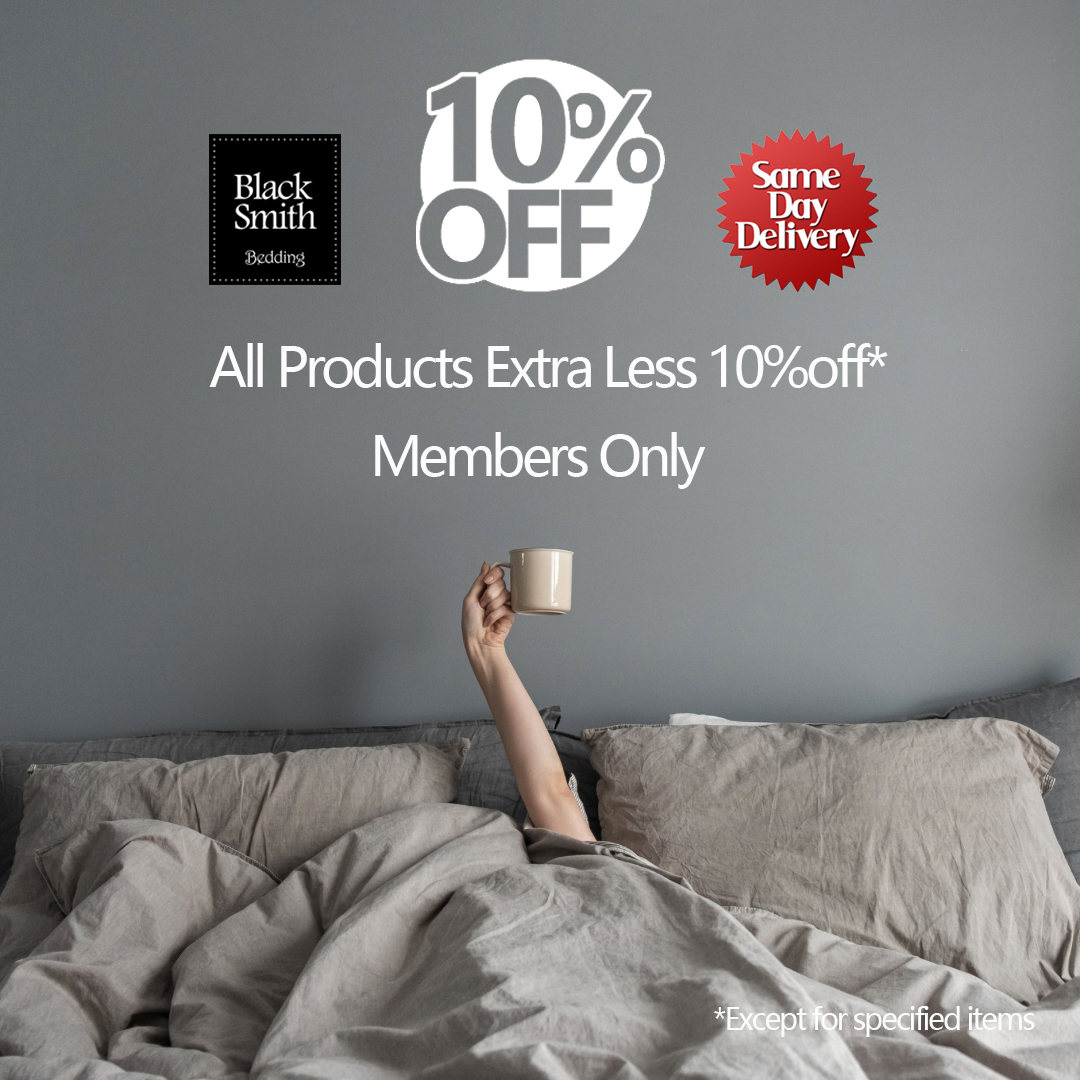 Black Smith Bedding VIP風狂9折優惠(會員限定)
