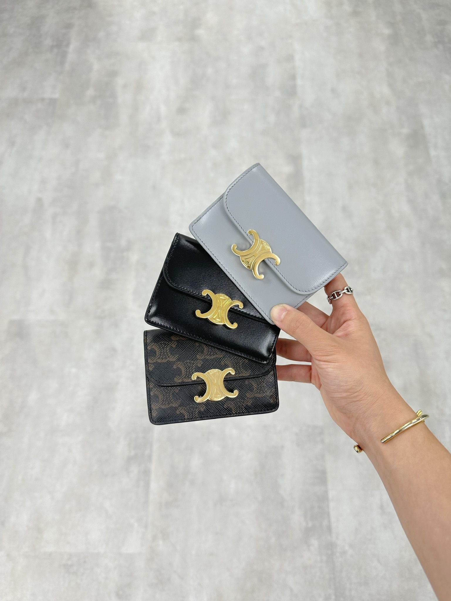 Celine Triomphe Card Holder
