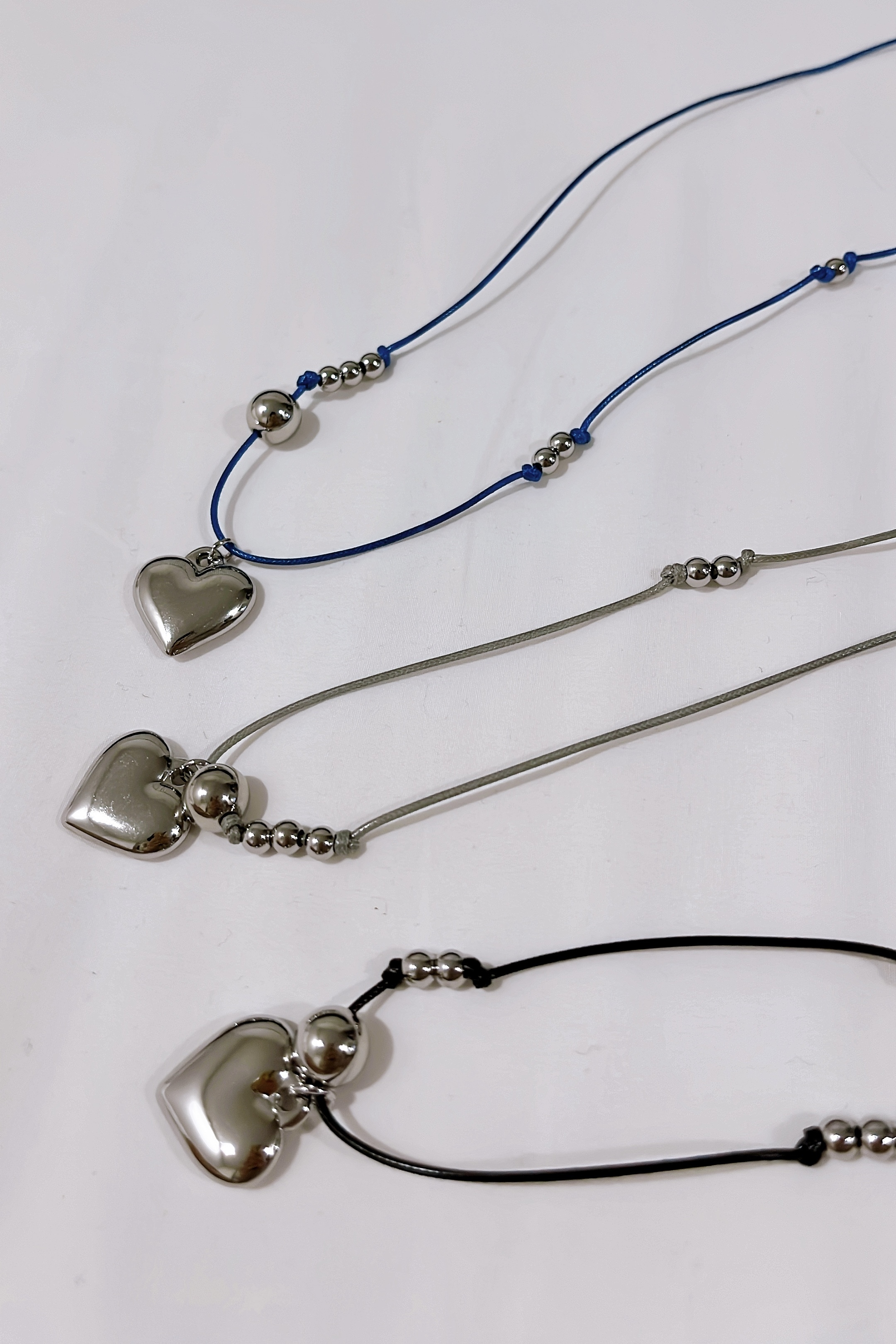 Heart String Necklace