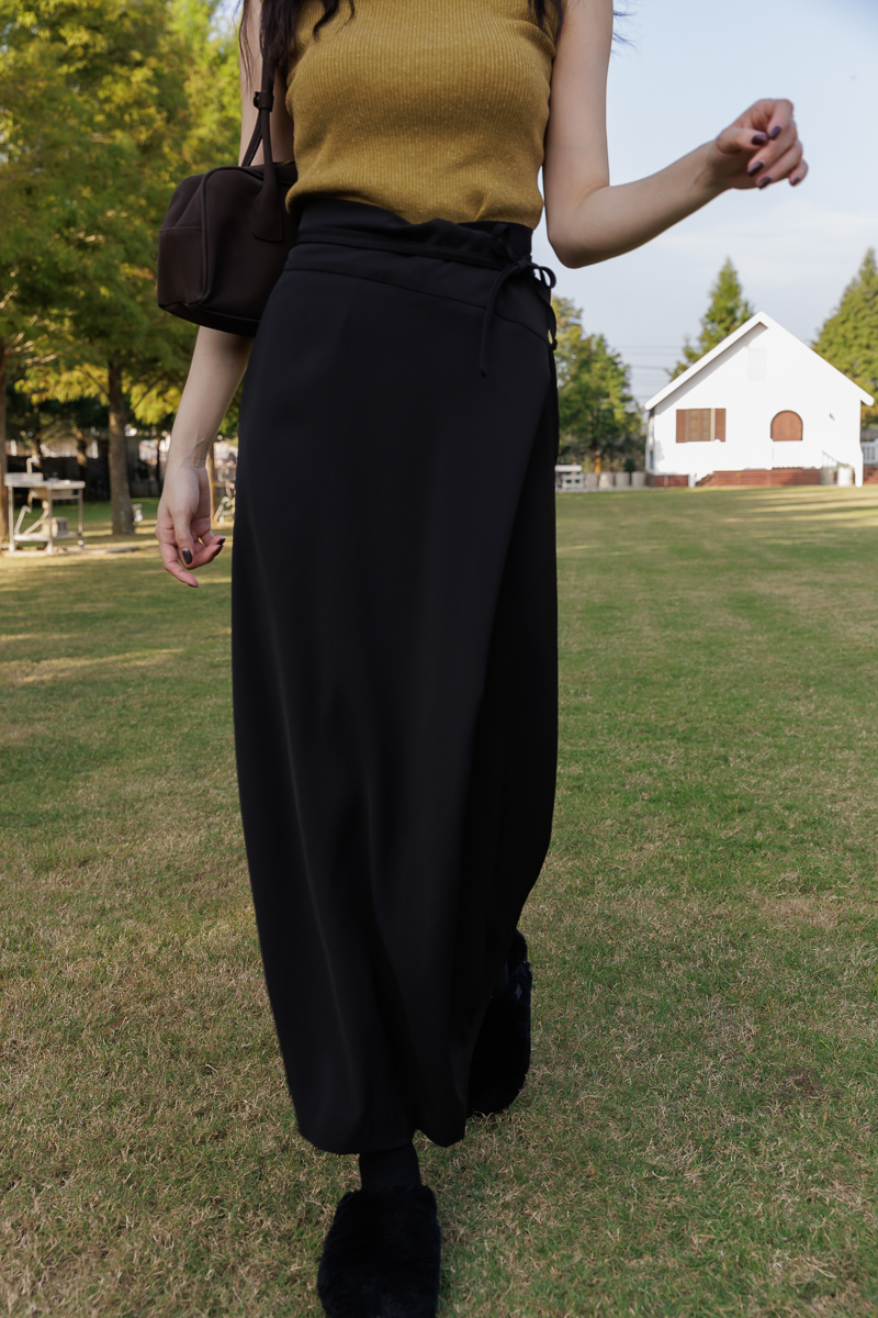 BMS07[加長款]百分百為您客製化,一片式綁帶包裹裙[現貨]