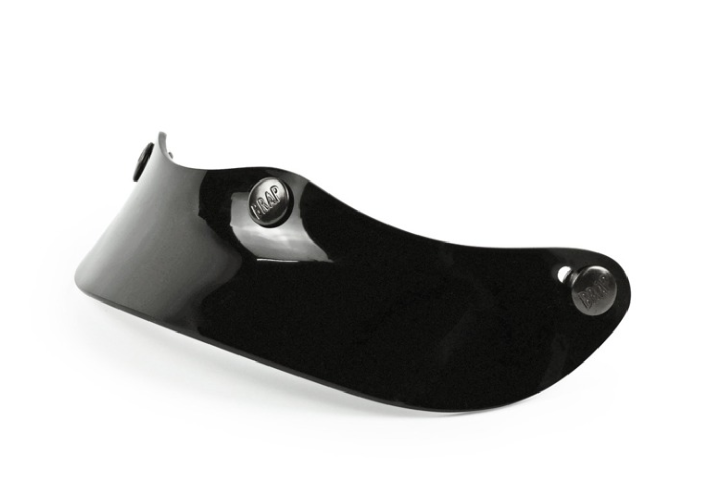 Brap Helmet Short Brim PVC Black