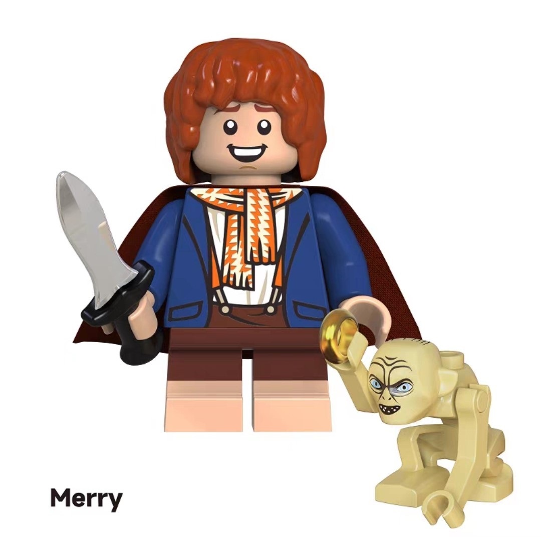 Merry Lord of the Rings Minifigs fit Lego TV5006
