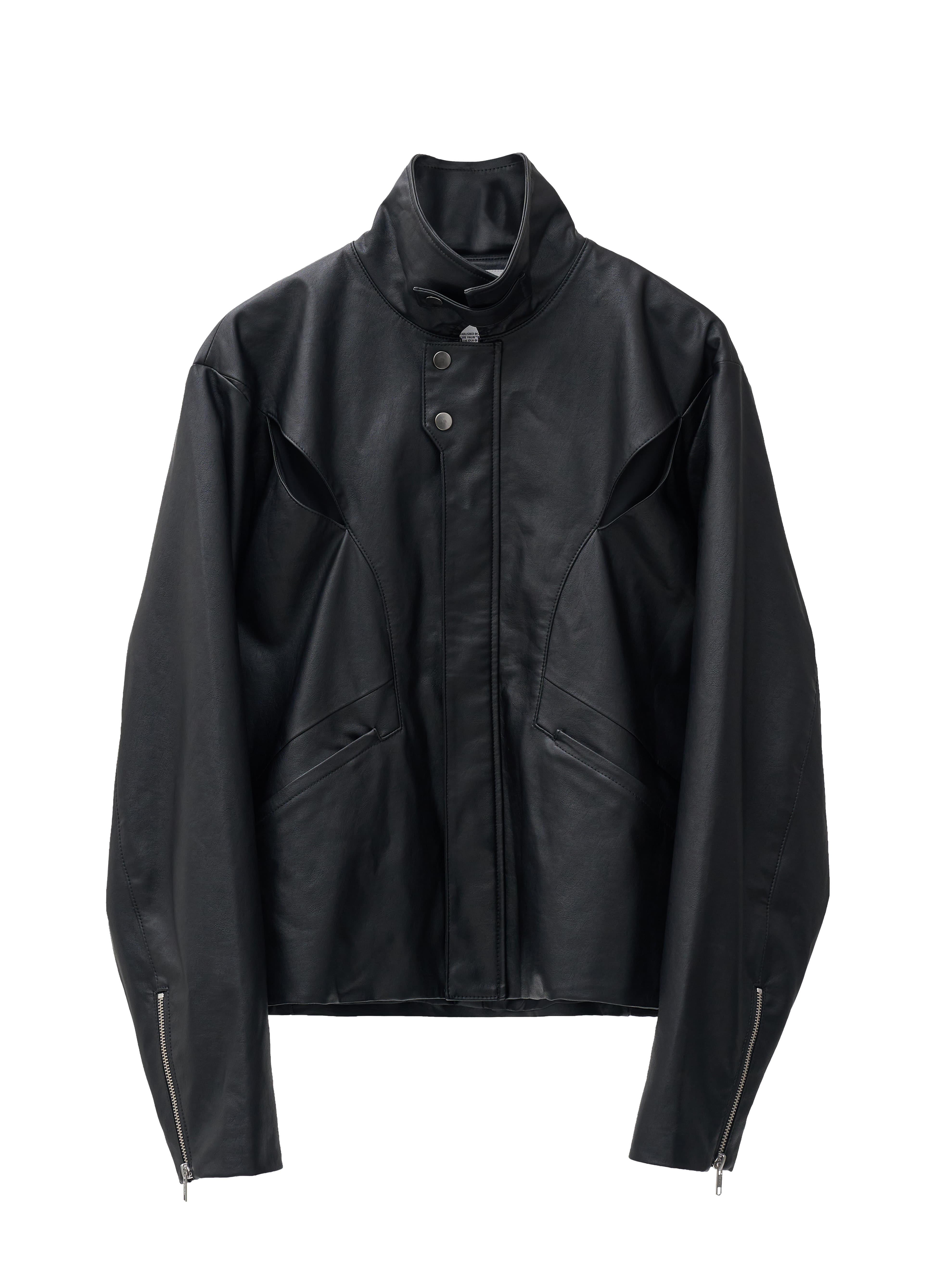 Rift Leather Jacket - Black