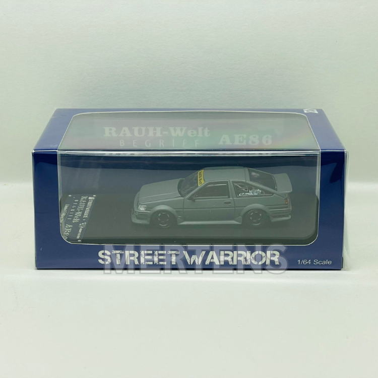 Street Weapon 1:64 Toyota Levin AE86 RWB Matt Grey