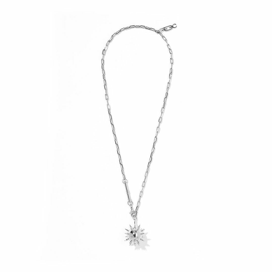 FE3C 3D Meteor Hammer Necklace