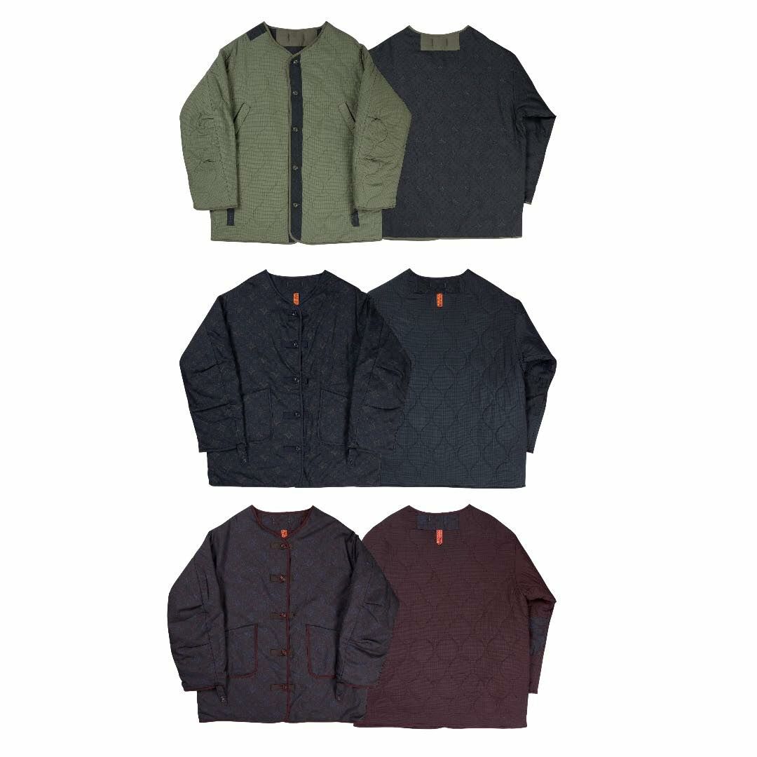 GORT 23F/W REVERSIBLE PADDING LONG LINER JACKET