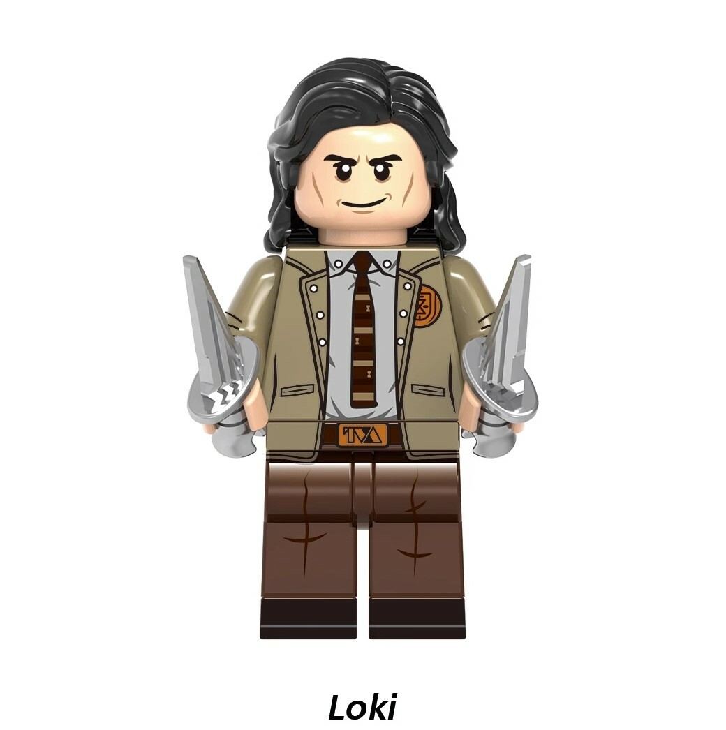 Loki Avengers Endgame Marvel Minifigs Fit Lego X1744