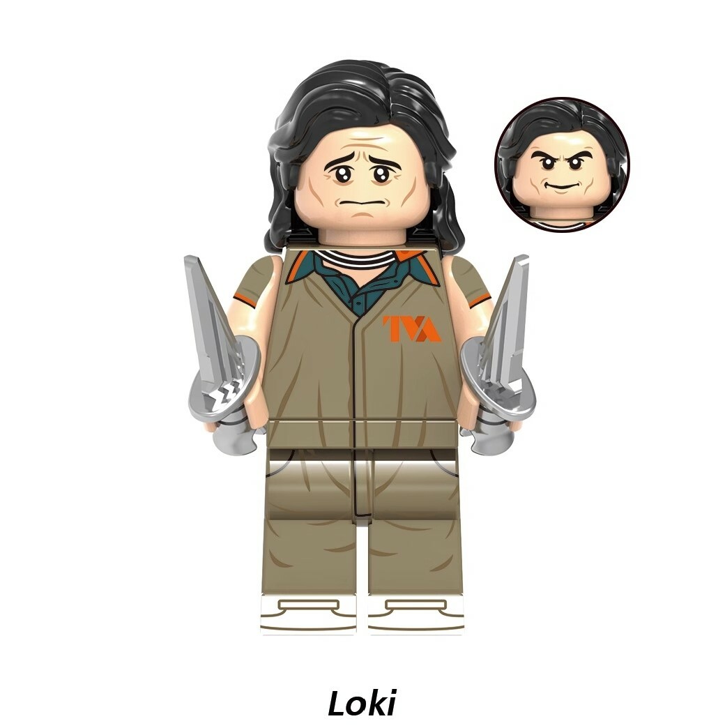 Loki Avengers Endgame Marvel Minifigs Fit Lego X1745