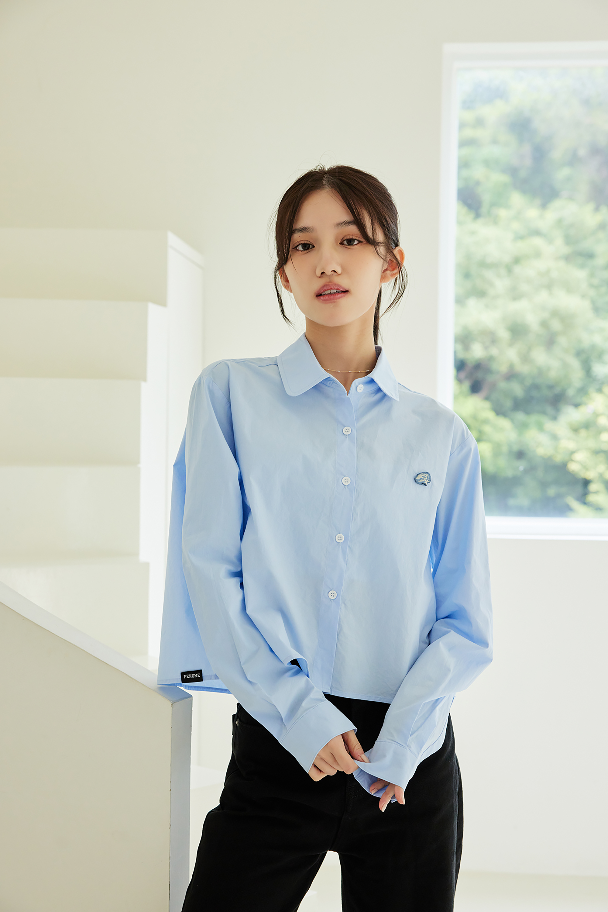 FENGME星球襯衫-藍