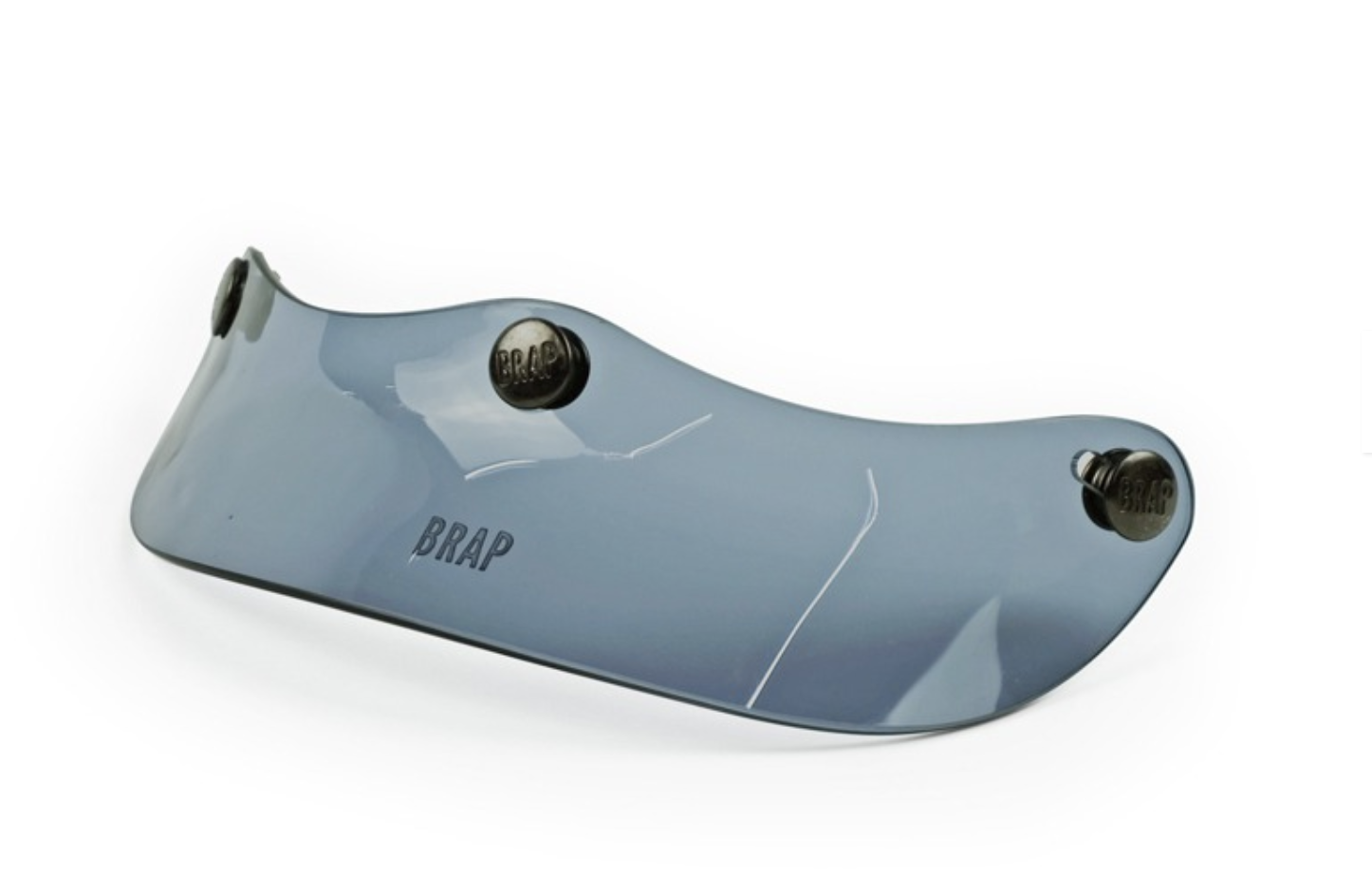 Brap Helmet Short Brim PVC Translucent Gray