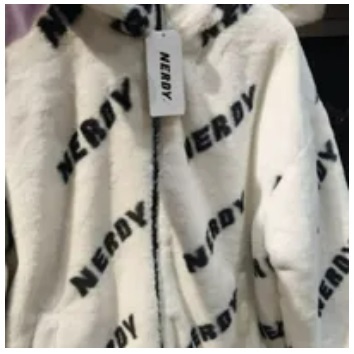 [S] NERDY MUHLY REVERSIBLE LOGO JACKET,WHITE, PNEW22KJ070005 (SN343)
