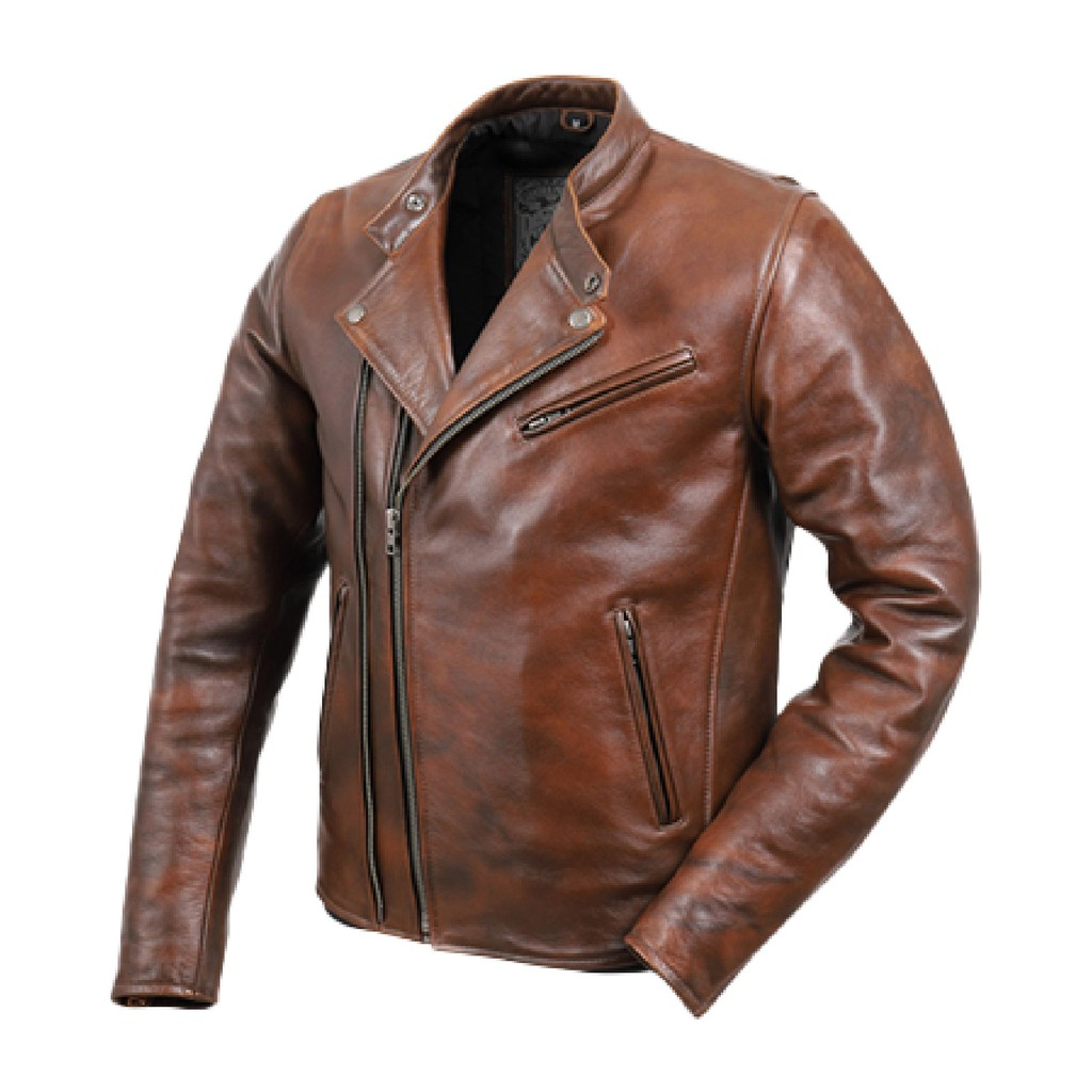 DEGNER 19WJ-14 牛皮防摔皮衣｜安信騎士