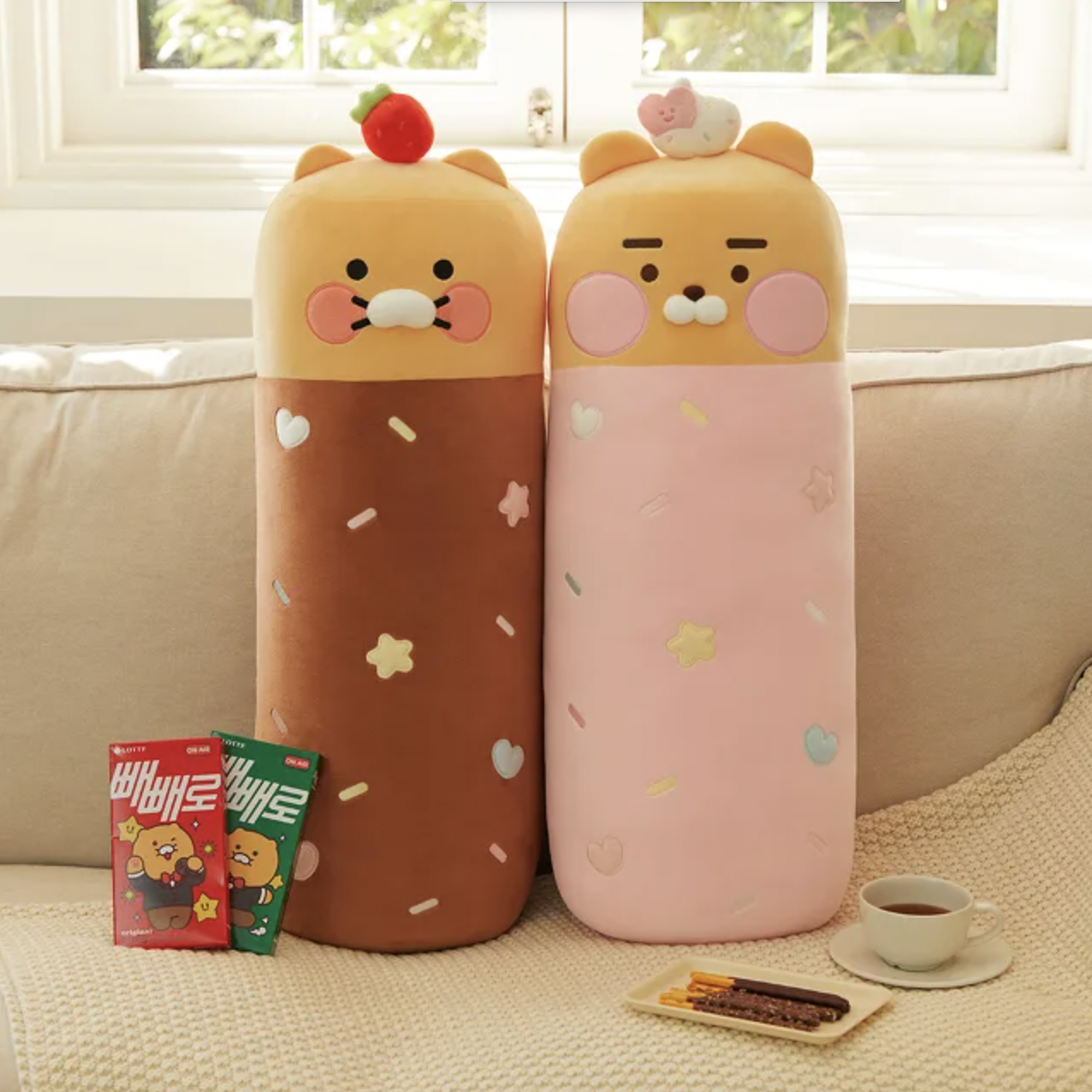 Kakao Friends 23FW PEPERO Doll + PEPERO 2 Packs SET
